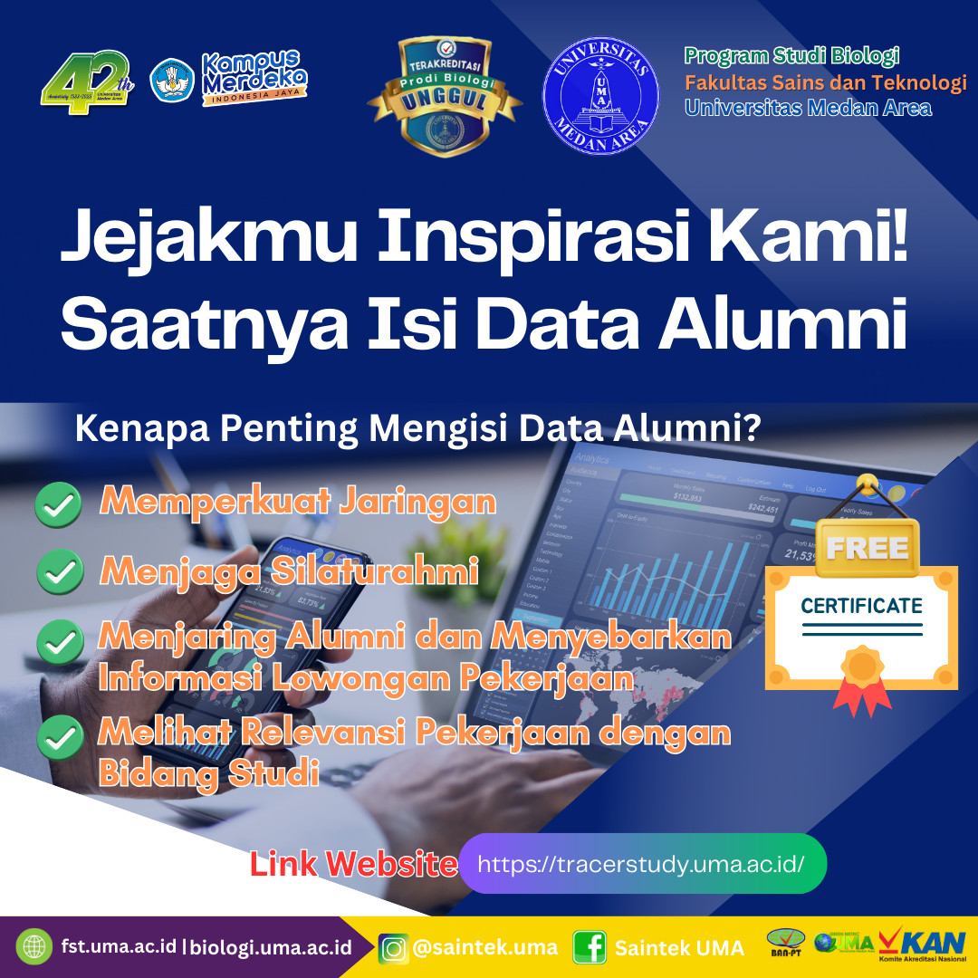 Pelaksanaan Pengisian Data Alumni Universitas Medan Area Tahun 2025 ...